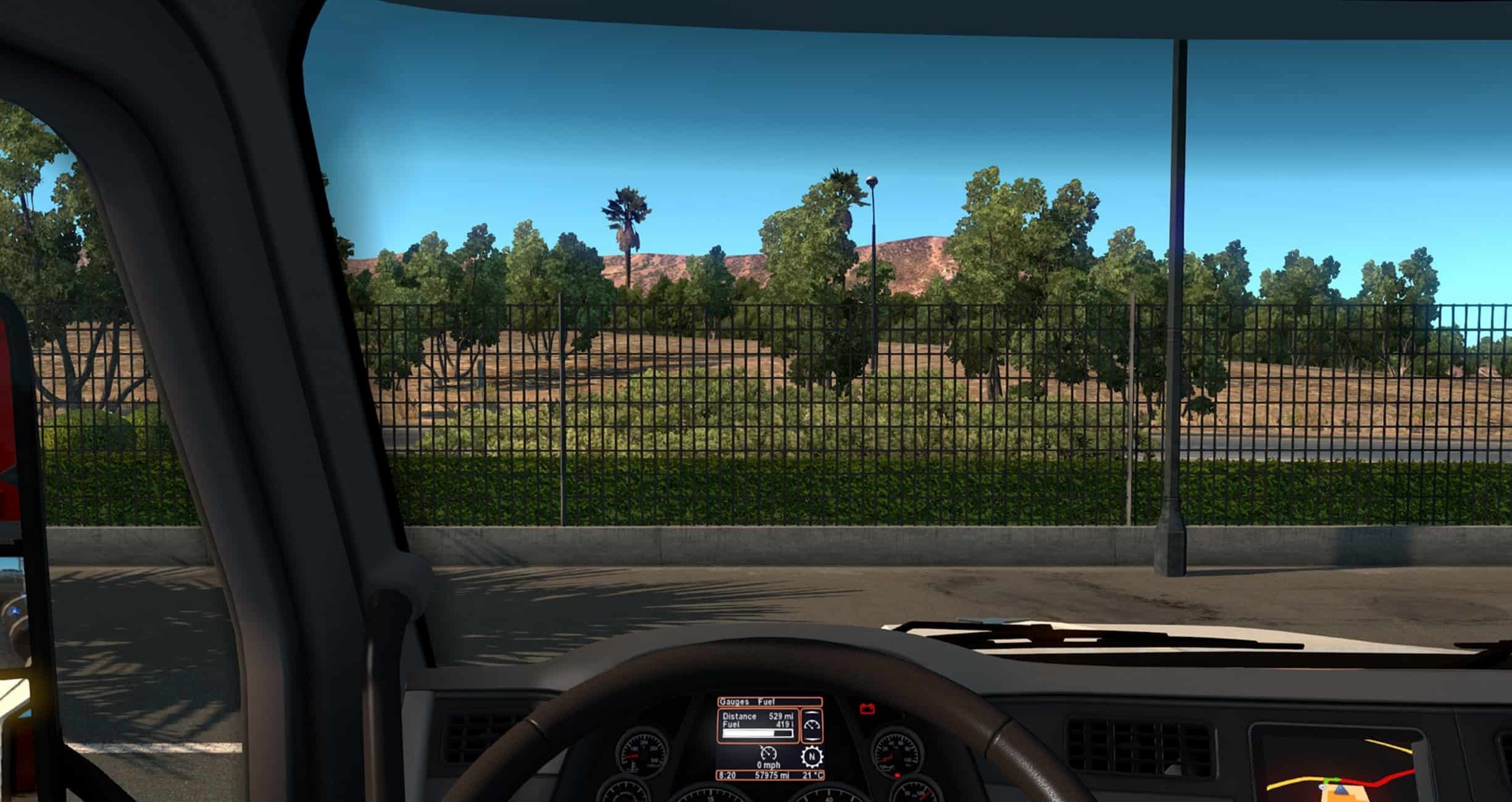 “Improved Cameras” for ATS | American Truck Simulator Mod