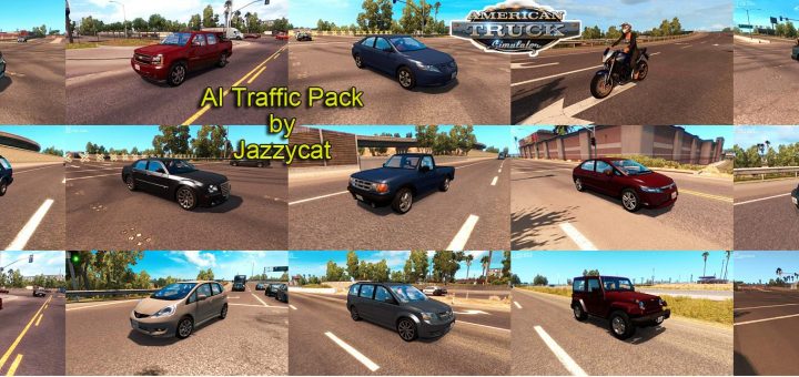 Mexican Traffic Pack by Jazzycat v2.4.1 - American Truck Simulator mod ...