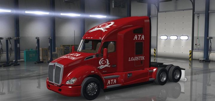 Custom 2 Truck skin - American Truck Simulator mod | ATS mod