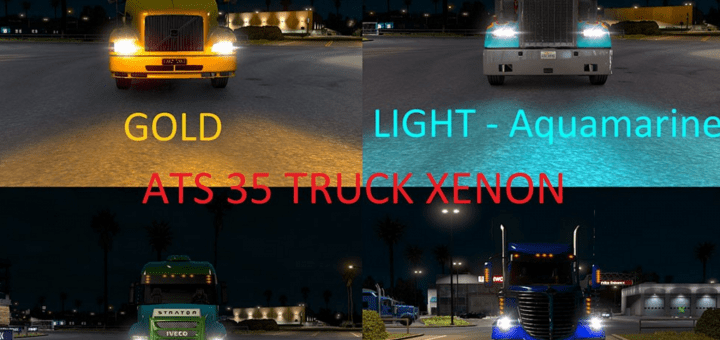 LIGHTS IN CABIN V1.0 MOD - American Truck Simulator mod | ATS mod