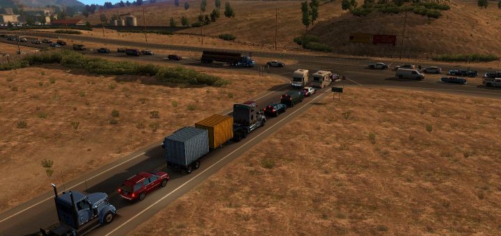 ATS Traffic mods | American Truck Simulator Traffic mod download