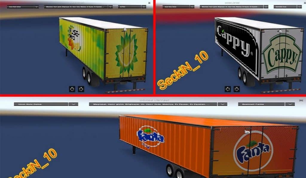 ATS Trailer pack for ATS (2) - American Truck Simulator mod | ATS mod