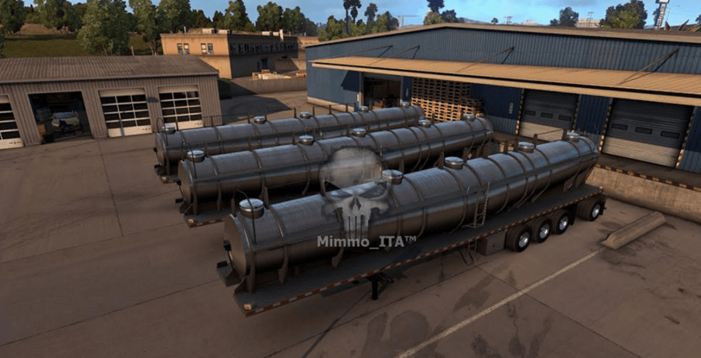 All trailer Tanker for Multiplayer Convoys ATS - American Truck ...