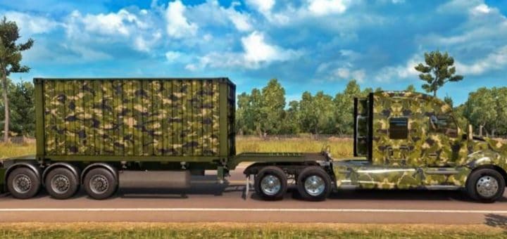 Mammoet USA skinpack for ATS - American Truck Simulator mod | ATS mod