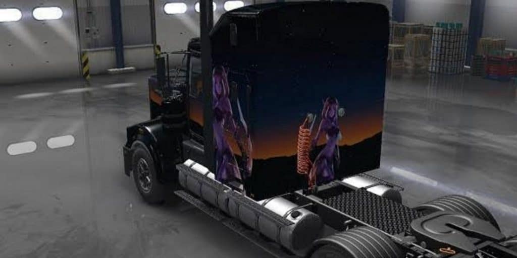 Belf in the dark sky Mod (2) - American Truck Simulator mod | ATS mod