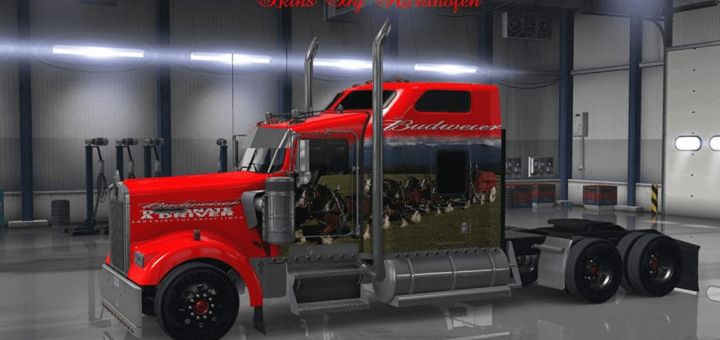 ATS Truck skins mods | American Truck Simulator Truck skin mod download