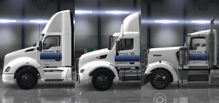 Schneider National combo skin pack - American Truck Simulator mod | ATS mod