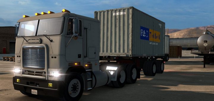 Trailer Trail King Quarter Frame End Dump v1.0 1.35.x Mod ATS ...