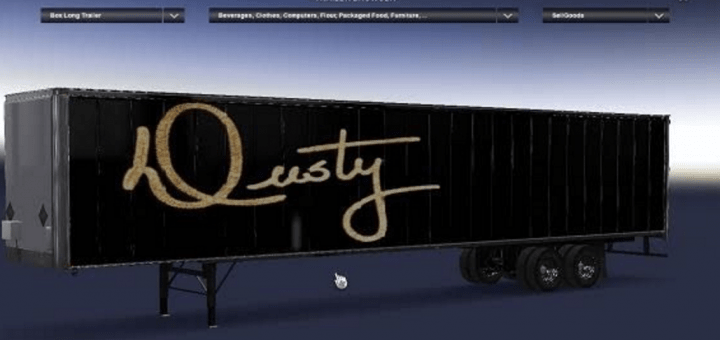 WESCO HAY TRAILER 1.44 - American Truck Simulator mod | ATS mod