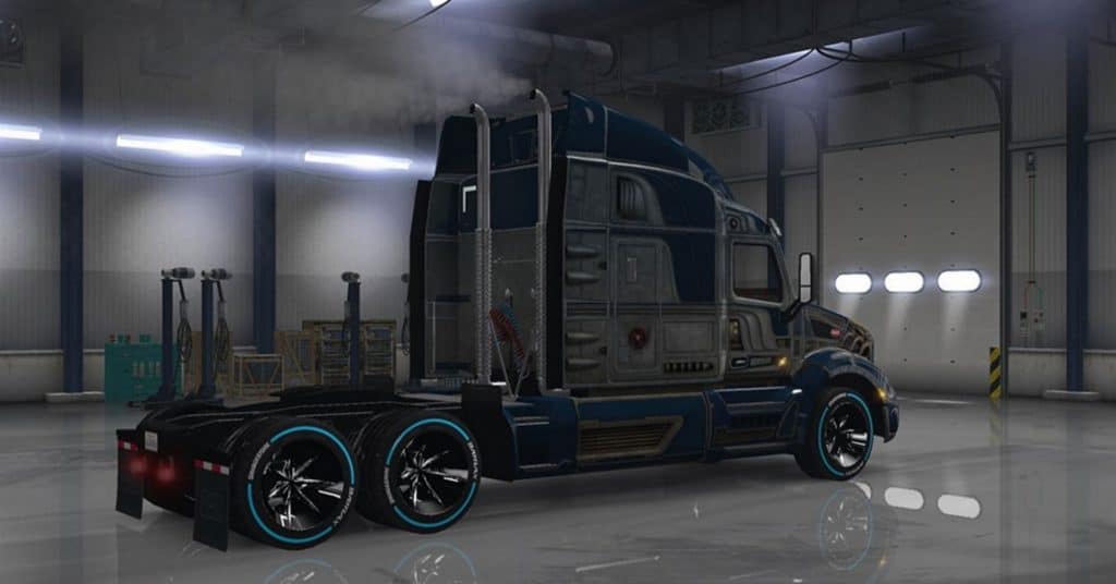 Exhaust Smoke for ATS Mod | American Truck Simulator Mod