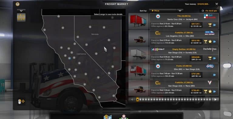 Extra Money mod for ATS | American Truck Simulator Mod