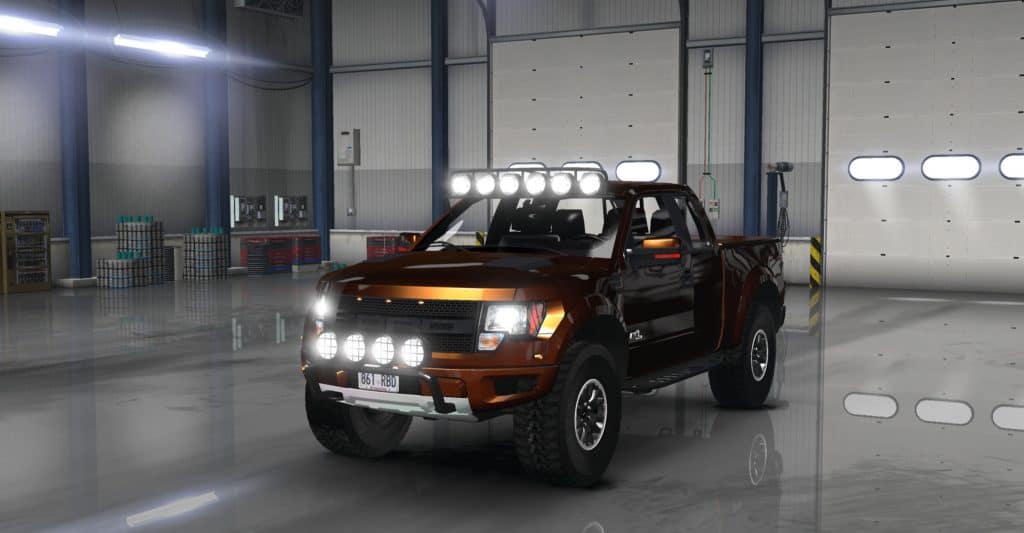 Ford F150 SVT Raptor V1.1.2 for ATS | American Truck Simulator Mod