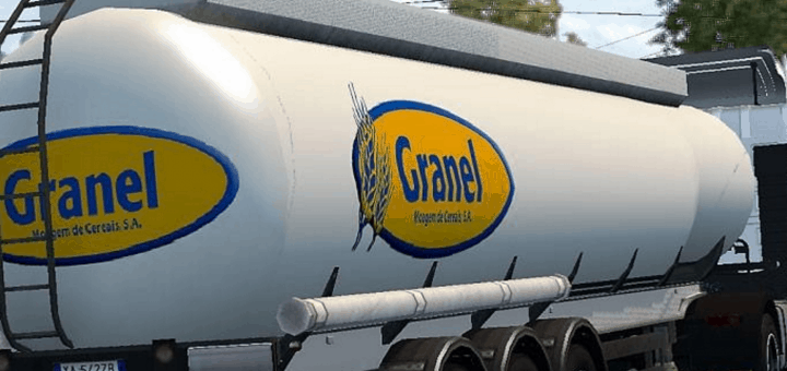 Temisko Quad Axle Log Trailer 1.40 - American Truck Simulator mod | ATS mod