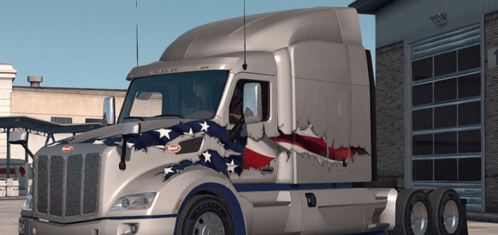 Peterbilt 389 Rethwisch Transport LLC Skin update Mod - American Truck ...