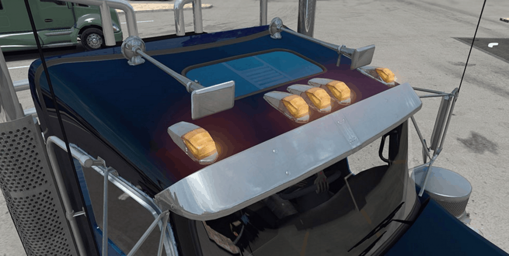 GTM Kenworth W900 Air Horn Sound ATS | American Truck Simulator Mod