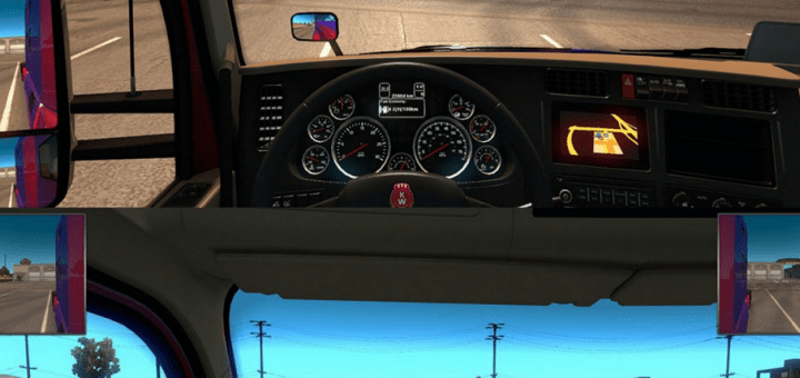 Interior for Peterbilt 389 v1.0 - American Truck Simulator mod | ATS mod