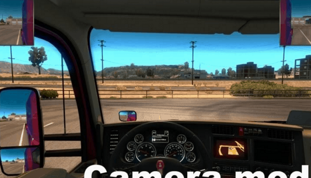 Interior Camera mod v1.2 ATS | American Truck Simulator Mod