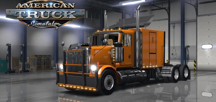International 9600 custom Truck 1.43 - American Truck Simulator mod ...