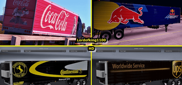 DC-Western P579 + Trailer Skin Pack for ATS mod - American Truck ...