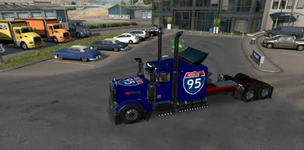 Interstate 95 Truck skin (2) - American Truck Simulator mod | ATS mod