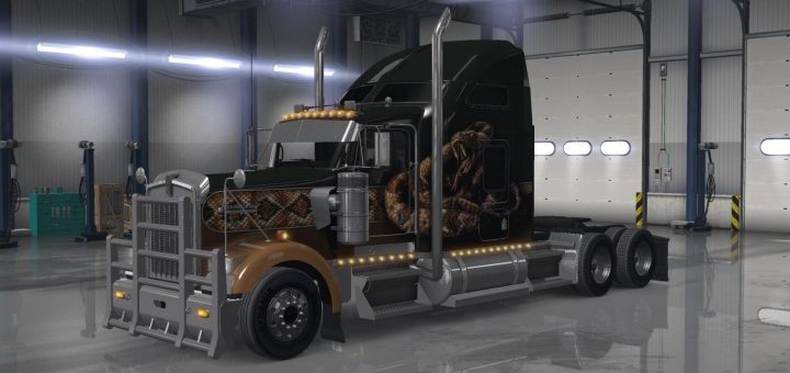 Haterbilt v1.5.1 389 viper2 edit Truck - American Truck Simulator mod ...