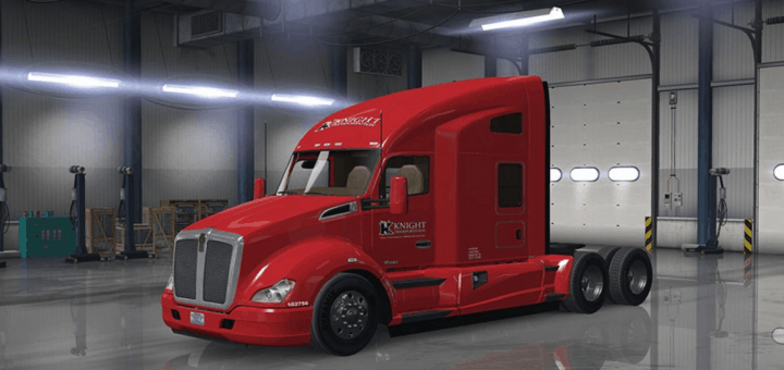 Kenworth W900 Carlile Transportation Skin ATS - American Truck ...