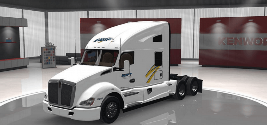Kenworth 680 Swift Skin mod - American Truck Simulator mod | ATS mod