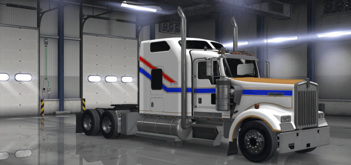 American Truck Simulator Route 66 Skin Mod | American Truck Simulator Mod