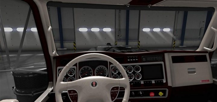 High Res Worn Interior for Viper's Peterbilt 379 v1.0 - American Truck ...