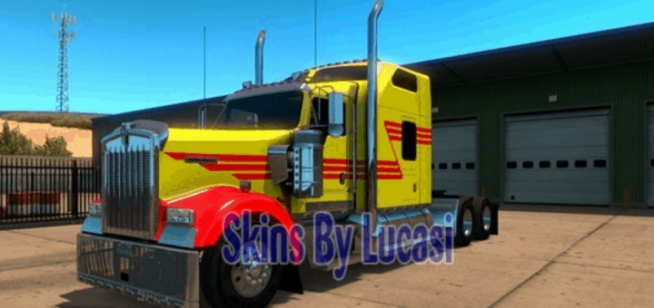 Kenworth W900 Truck Rust Skin - American Truck Simulator mod | ATS mod