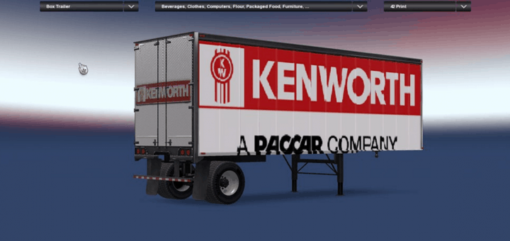Wesco hay trailer custom 1.39 - American Truck Simulator mod | ATS mod