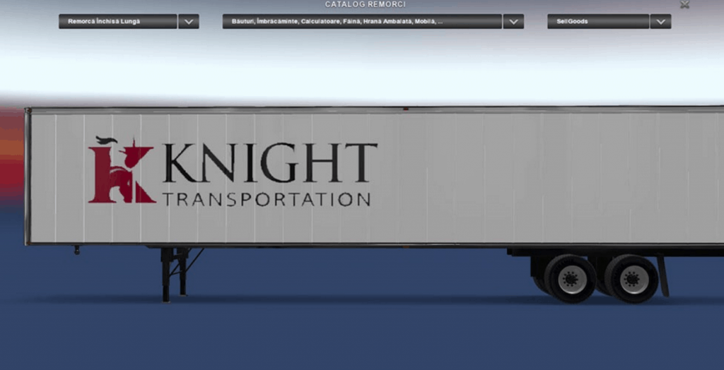 Knight Trailer Skin | American Truck Simulator Mod
