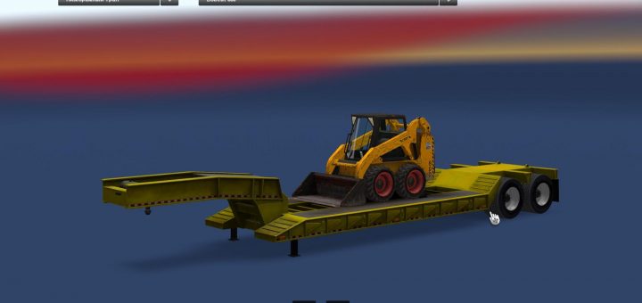 SCS LOWBOY OWNABLE V2.0 1.36.X ATS - American Truck Simulator mod | ATS mod