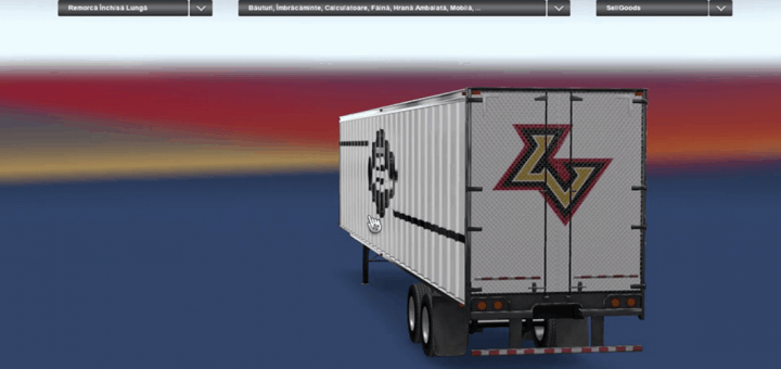 Custom great dane reefer Trailer - American Truck Simulator mod | ATS mod