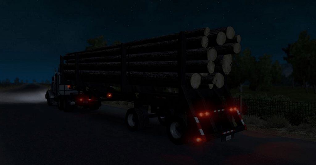 Log Trailer Skin by Scs-1 - American Truck Simulator mod | ATS mod