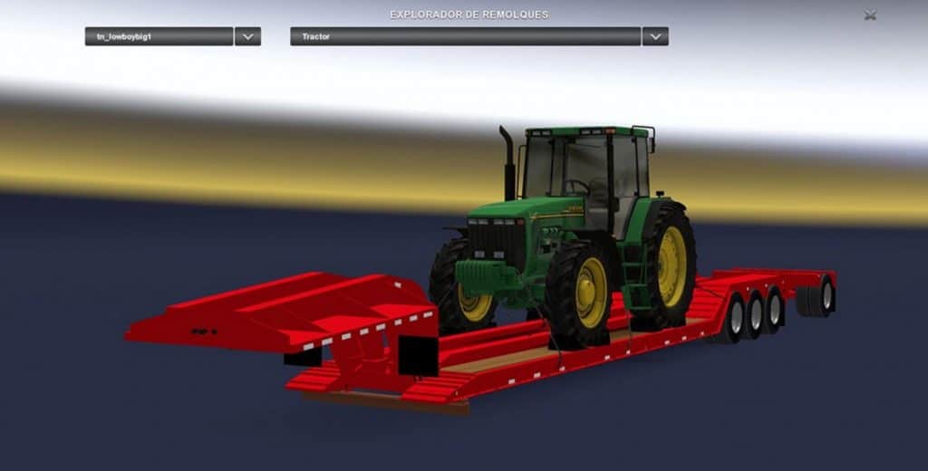 LowBoy Trailers Pack v 1.0 for ATS (1) - American Truck Simulator mod ...