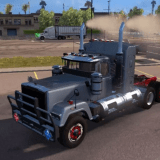 Mack SuperLiner Truck with SMOKE for ATS | American Truck Simulator Mod