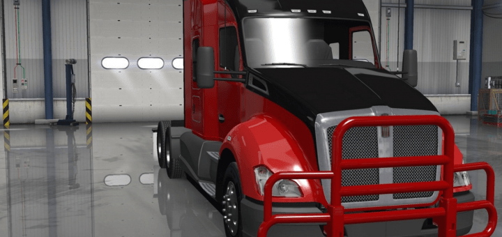 Peterbilt 389 Dark Blue/White skin ATS - American Truck Simulator mod ...