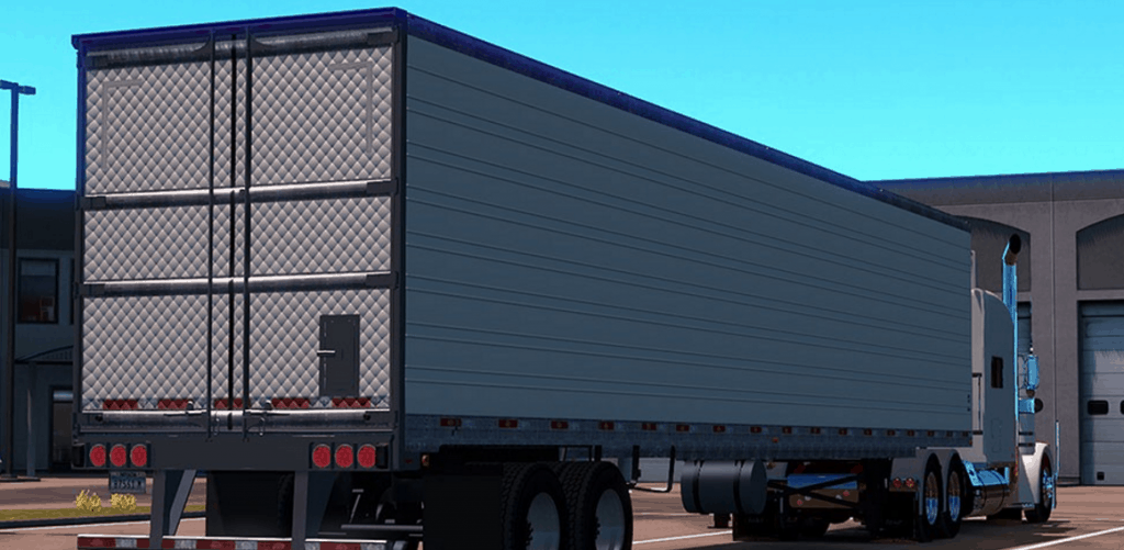 New Long Animation Reefer Trailer mod-2 - American Truck Simulator mod ...