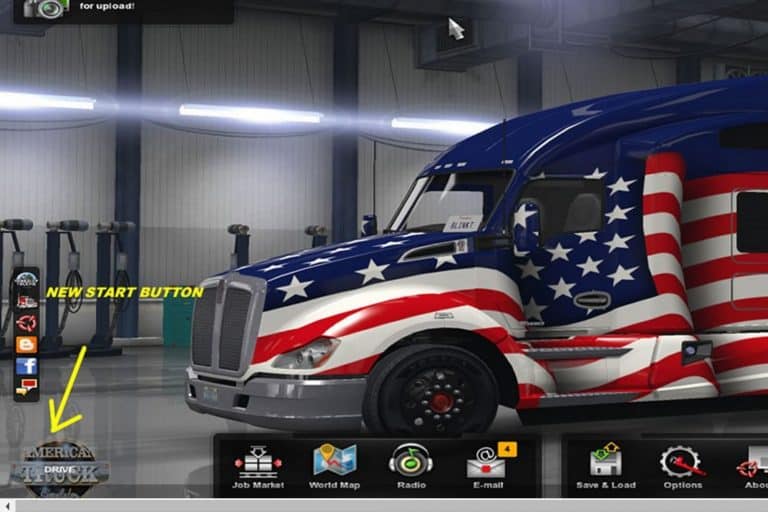 New Start Icon for ATS | American Truck Simulator Mod
