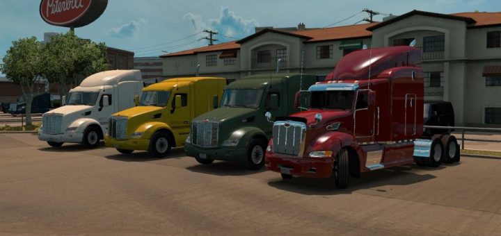 Peterbilt 377 Truck v1.4.2 1.35 ATS - American Truck Simulator mod ...