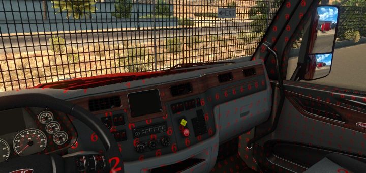 W900 INTERIOR COLORS V1.0 - American Truck Simulator mod | ATS mod