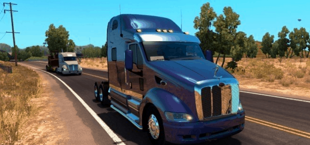 Peterbilt 387 Fixed for ATS | American Truck Simulator Mod