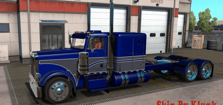 Peterbilt Custom Rig Skin Mod - American Truck Simulator mod | ATS mod