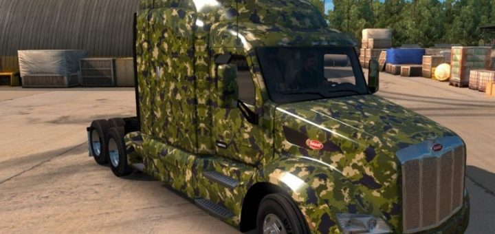 ATS Truck skins mods | American Truck Simulator Truck skin mod download