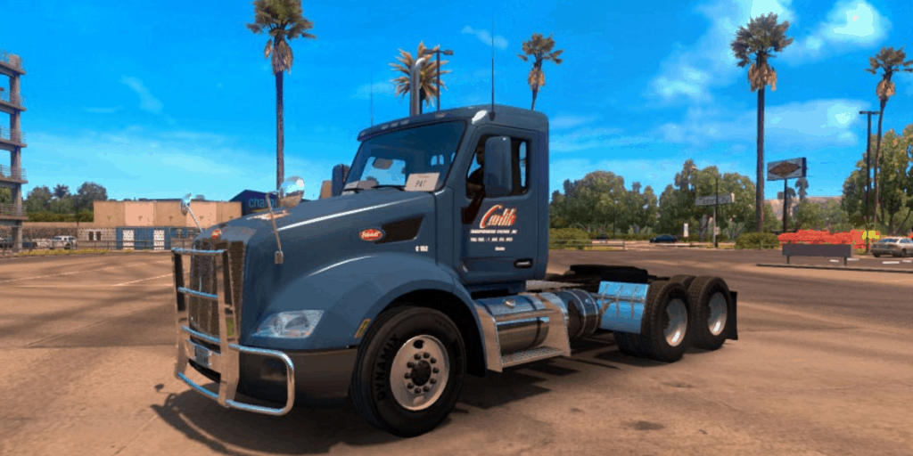 Peterbilt 579 Carlille Skin Mod | American Truck Simulator Mod