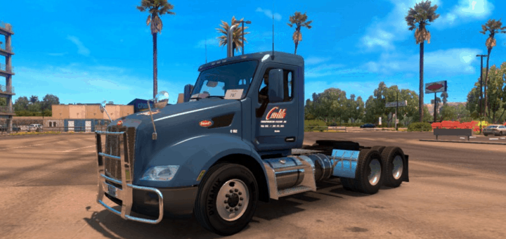 Peterbilt 579 skin by 31MayGroup for ATS - American Truck Simulator mod ...