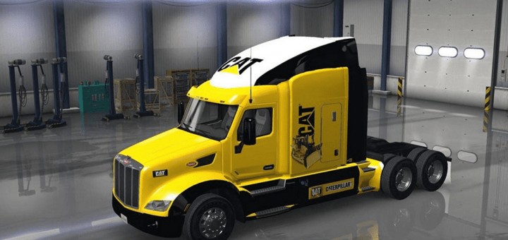 PETERBILT 579 TRUCK WALLBERT TRANSPORTATION LLC SKIN - American Truck ...