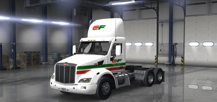 Army for Peterbilt 579 Mod - American Truck Simulator mod | ATS mod