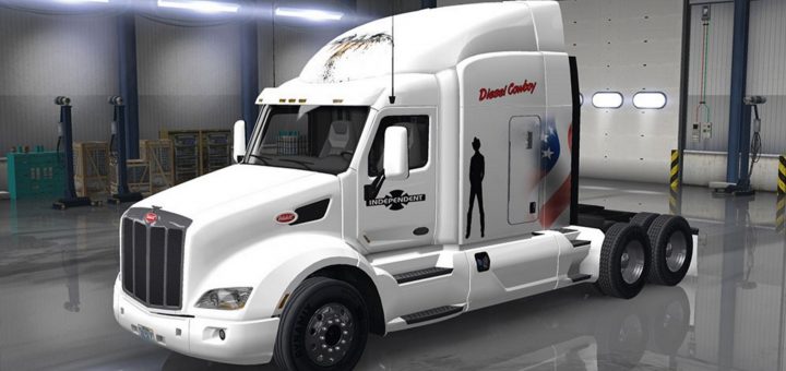 Peterbilt 579 – Wolf Skin Mod - American Truck Simulator mod | ATS mod